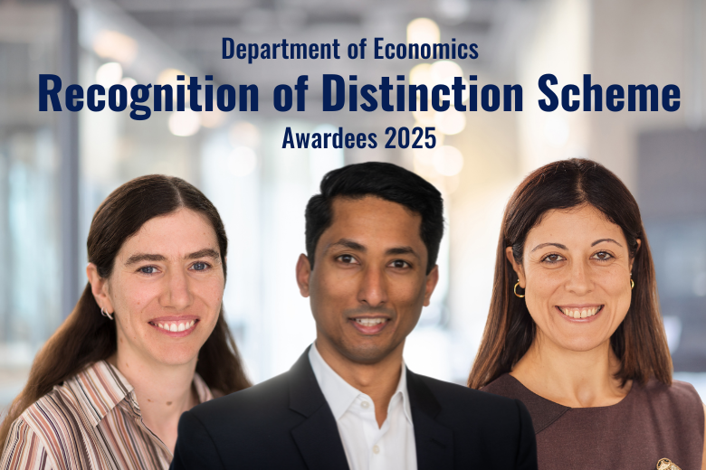 Recognition of Distinction Scheme 2025 | Department of Economics