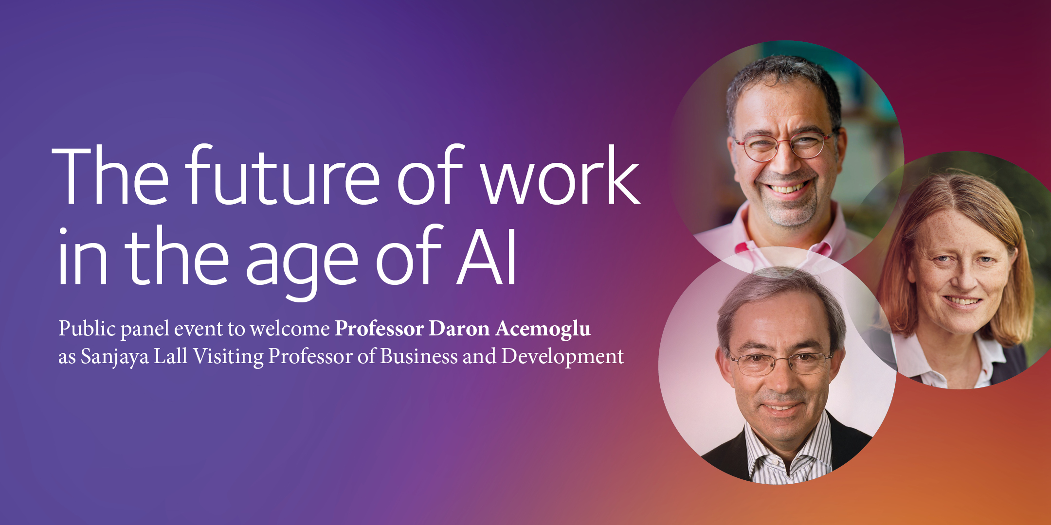 Sanjaya Lall Visiting Professorship Panel Discussion 2024 | Department ...