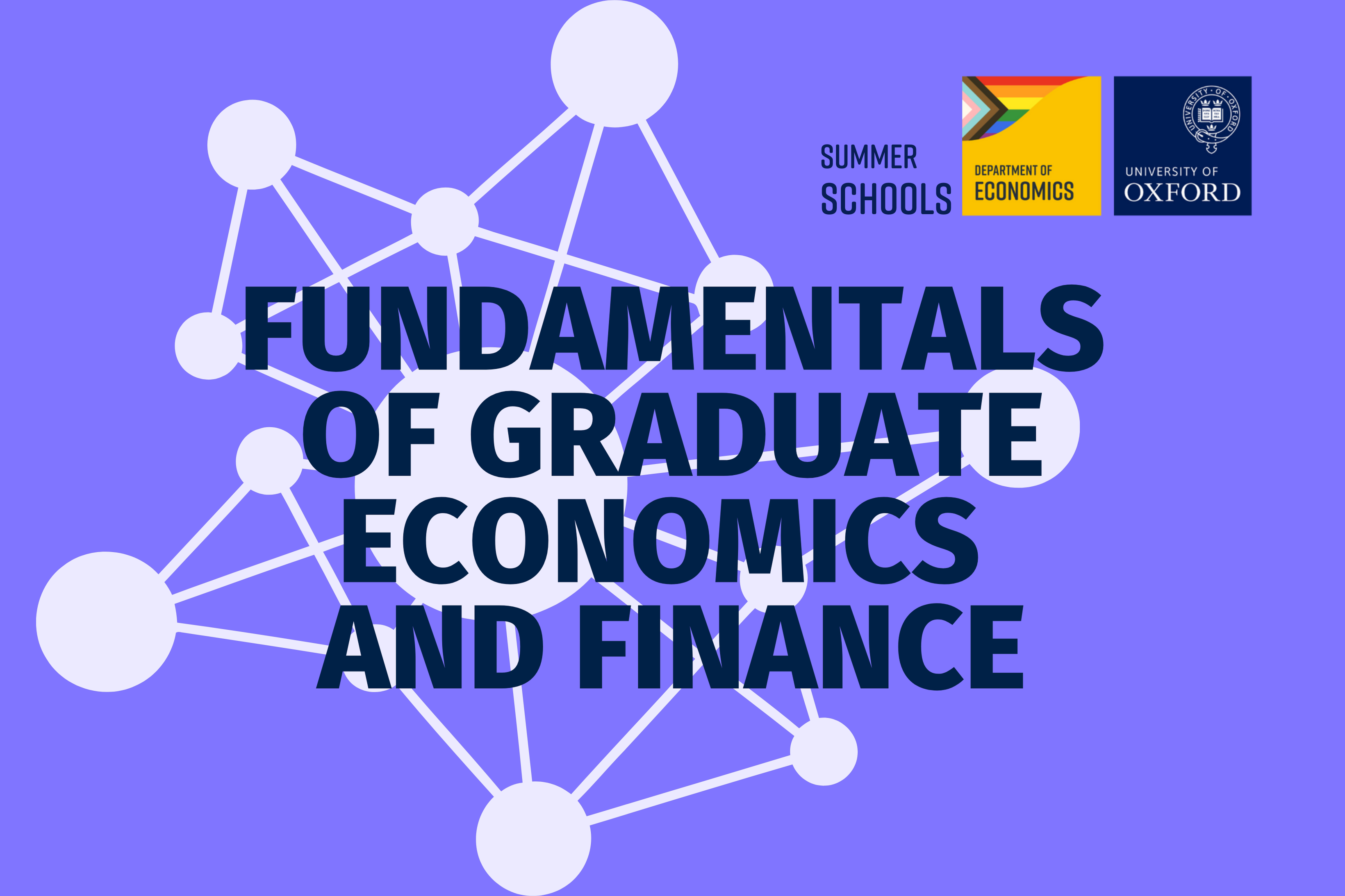 Fundamentals of Graduate Economics and Finance | Department of Economics